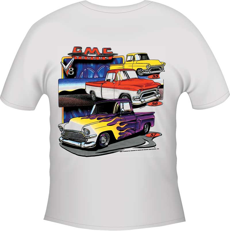1930-2007 All Makes All Models Parts | 3154XL | GMC Trucks T-shirt X ...