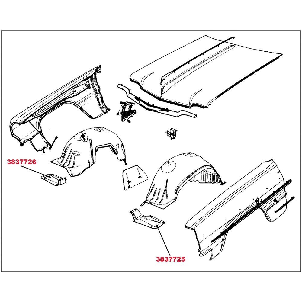 1964 Impala Body Parts