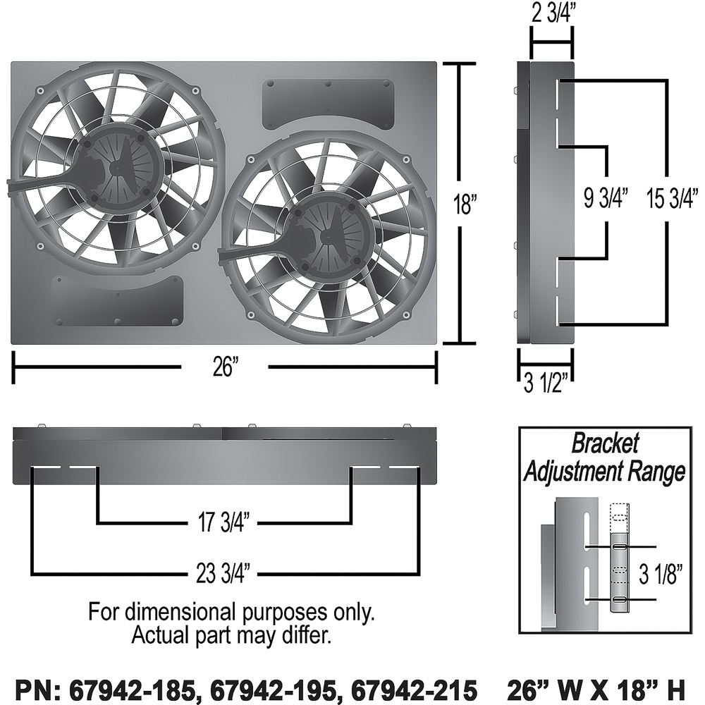 All Makes All Models Parts | 67942185 | Derale Performance; Brushless ...