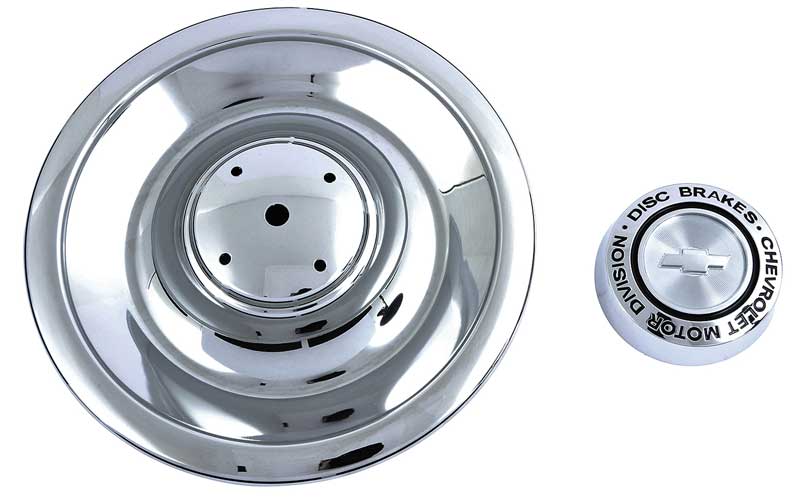 All Years Chevrolet Camaro Parts | 748671 | Chrome Disc Brake Rally ...