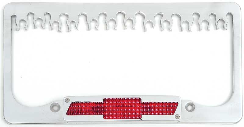 1934 Chevrolet Truck Parts | 97015LPP | Polished Flames Billet License ...