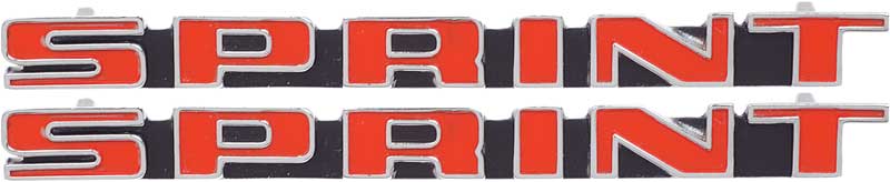 1969 Pontiac Firebird Parts | Emblems and Decals | Exterior Emblems ...