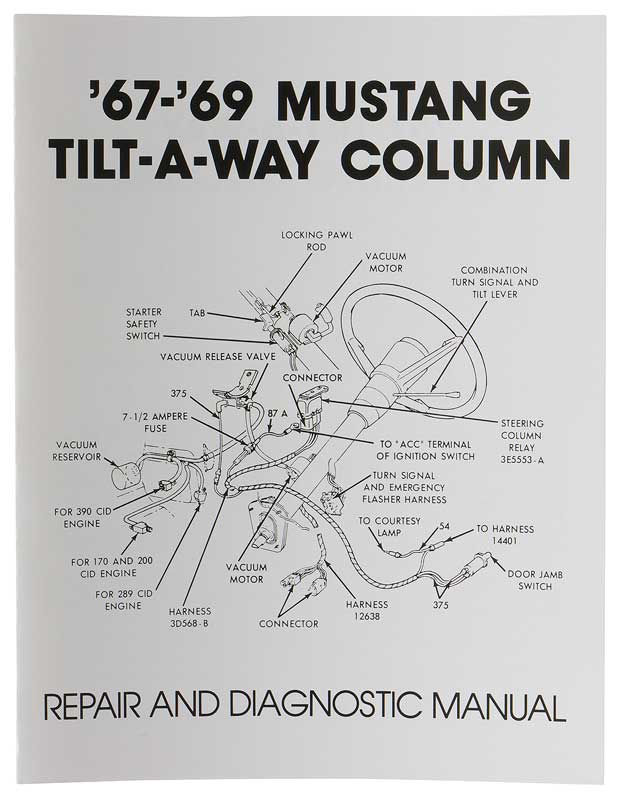 1967-1969 All Makes All Models Parts | FD6022 | 1967-69 Mustang Tilt ...