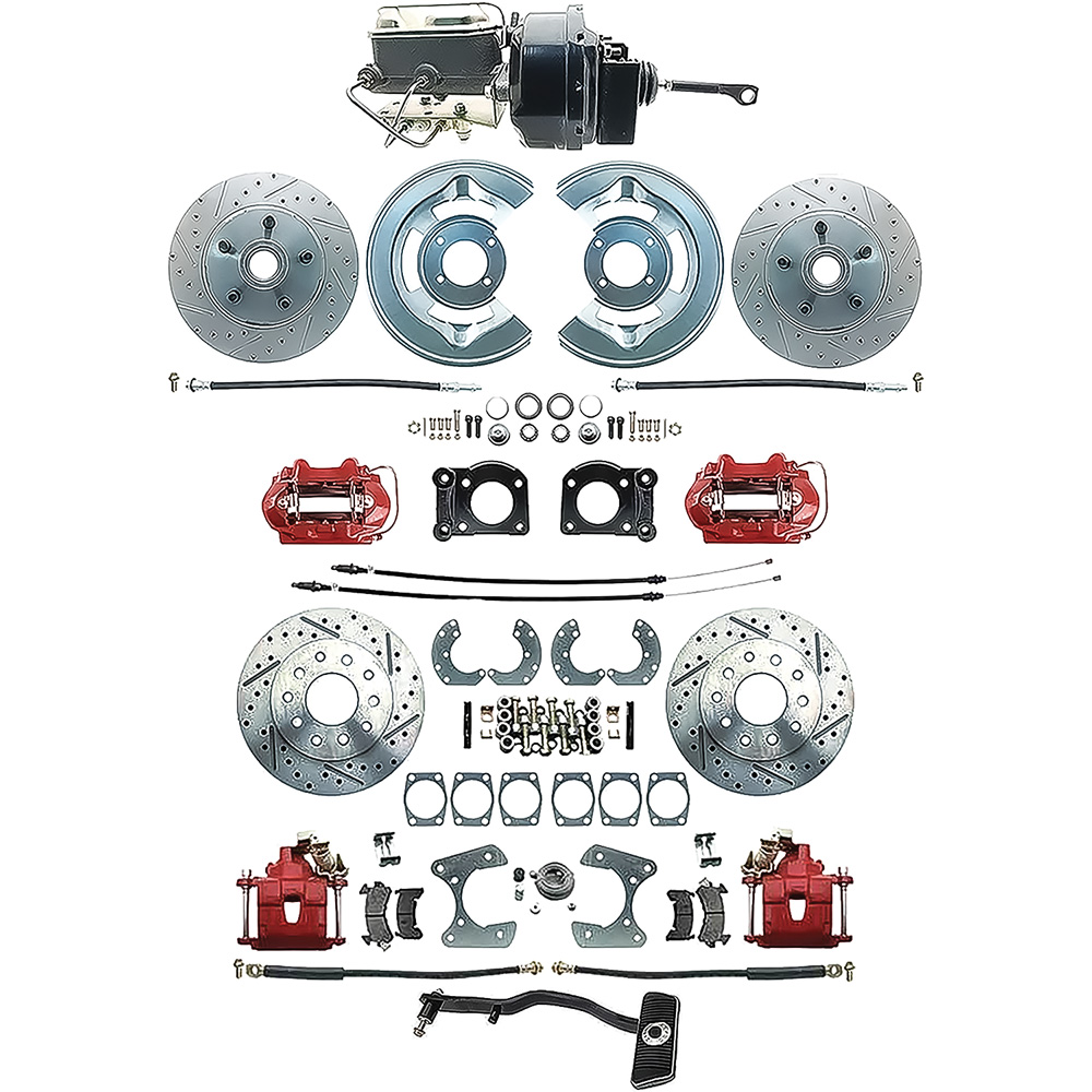 1967 Mustang Caliper And Rotor Kit Rear Conversion