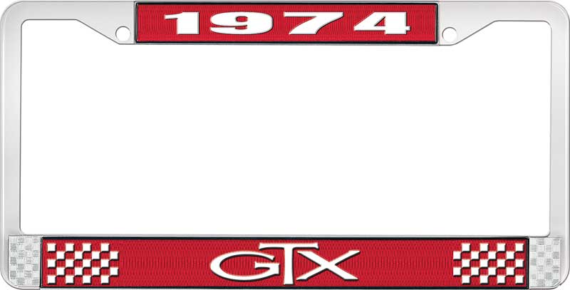 All Makes All Models Parts | *LF121574C | 1974 GTX License Plate Frame ...