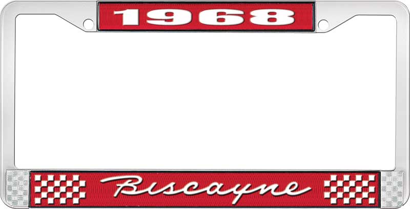 1968 All Makes All Models Parts | LF2266801C | 1968 Biscayne; License ...