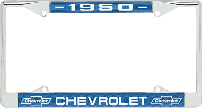 1950 All Makes All Models Parts | LF50T | 1950 Chevrolet License Plate ...