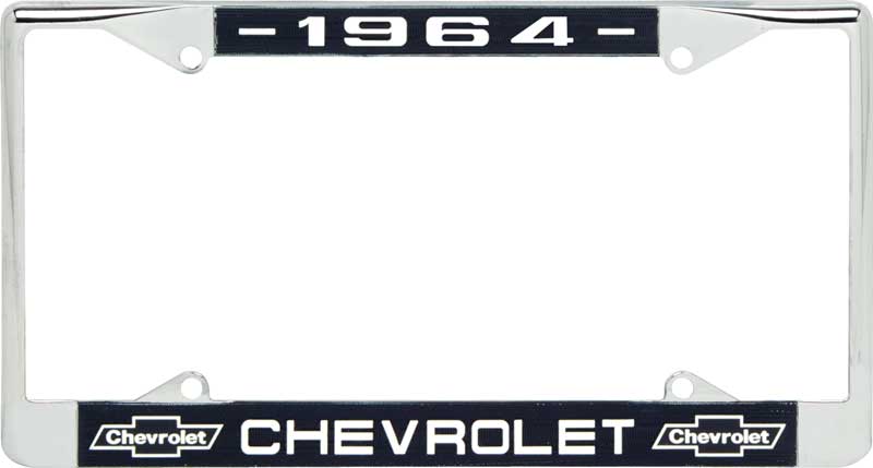 1964 All Makes All Models Parts | LF64T | 1964 Chevrolet License Plate ...