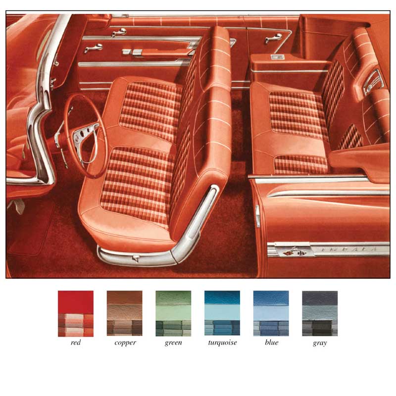 1959 Chevrolet Impala Parts | Interior Soft Goods | Seat Upholstery ...