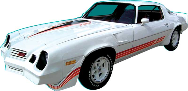 1980 Camaro Z28 Red