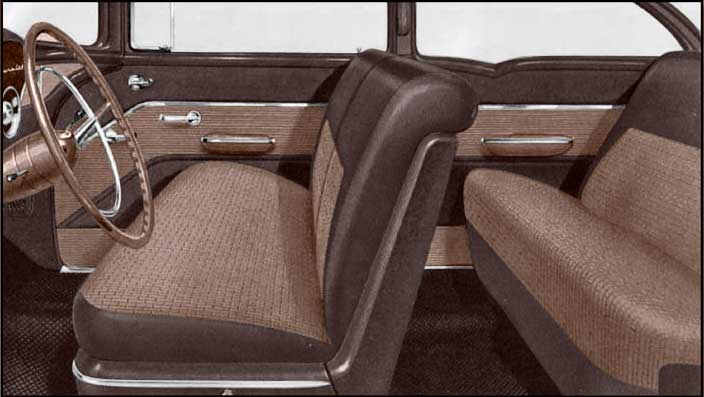 1955 Chevrolet Bel Air Parts | Interior Soft Goods | Seat Upholstery ...