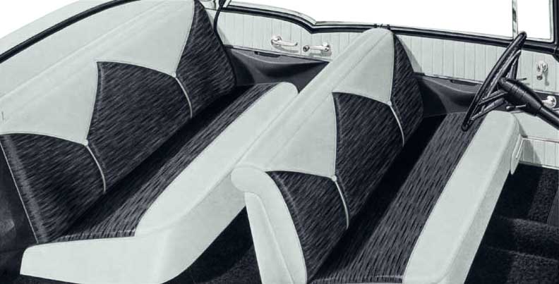 1956 Chevrolet Bel Air Parts | Interior Soft Goods | Seat Upholstery ...
