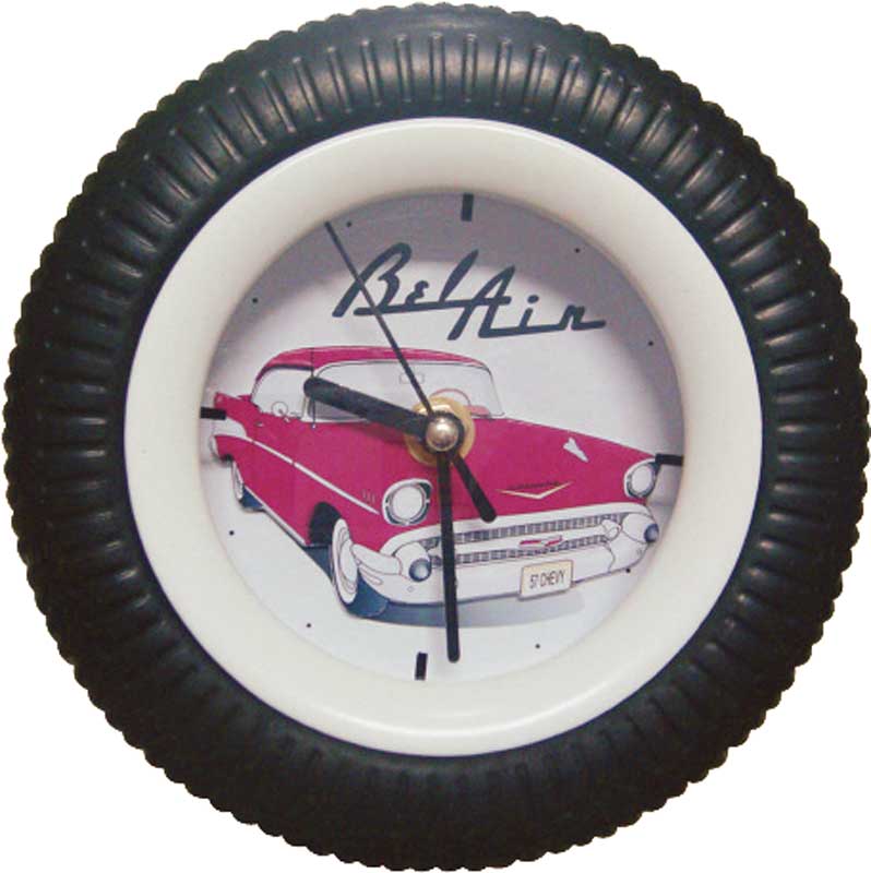 1955 Chevrolet Bel Air Parts | TF127006 | 1957 Bel Air Tire Clock ...