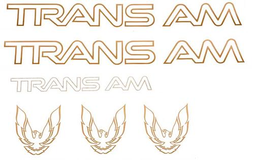 1991-1992 All Makes All Models Parts | 80502 | 1991-92 Trans-Am Gold ...