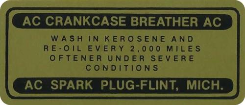 1955-1957 All Makes All Models Parts | DC29 | 1955-57 Oil Filler Cap ...