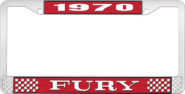 1970 All Makes All Models Parts | LF121970C | 1970 Fury License Plate ...