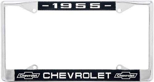 1955 All Makes All Models Parts | LF55T | 1955 Chevrolet License Plate ...