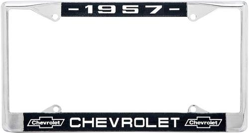 1957 All Makes All Models Parts | LF57T | 1957 Chevrolet License Plate ...