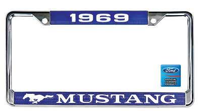 1969 All Makes All Models Parts | MLF6 | 1969 Mustang; License Plate ...