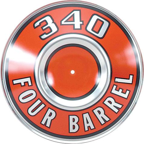 1969-1971 All Makes All Models Parts | MN1019 | 1969-71 Mopar "340 Four ...