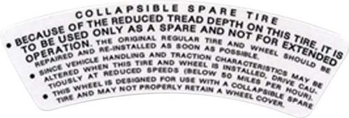 1970-1971 All Makes All Models Parts | SS10 | 1970-71 Mopar Space Saver ...