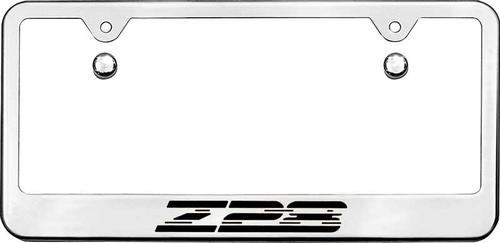 1967-2002 All Makes All Models Parts | UB012 | Z28 Chrome License Plate ...