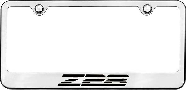 1967-2002 All Makes All Models Parts | UB012 | Z28 Chrome License Plate ...