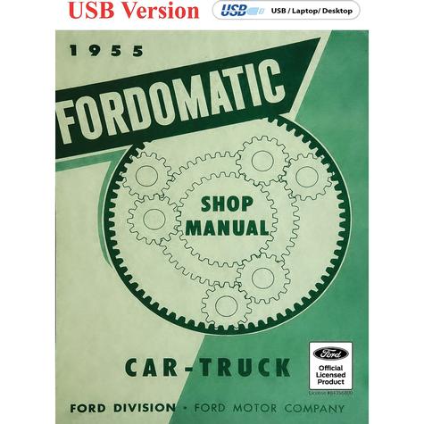 1955 All Makes All Models Parts | USB10169 | 1955 Fordomatic Car-Truck ...