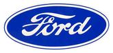 1964-2018 All Makes All Models Parts | 96L253 | Ford Oval Decal; Large ...